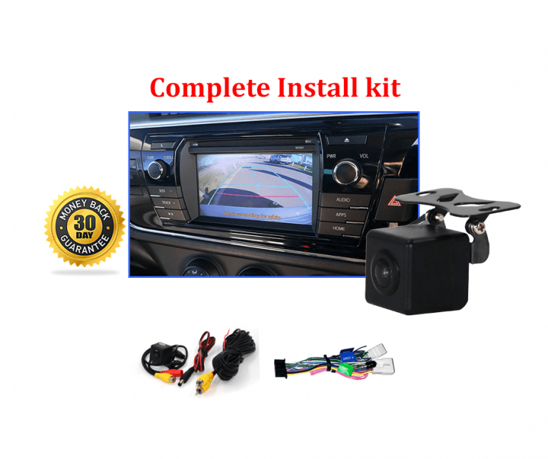 Reverse Camera NTSC Kit to suit Toyota Corolla Sedan Factory Screen ...