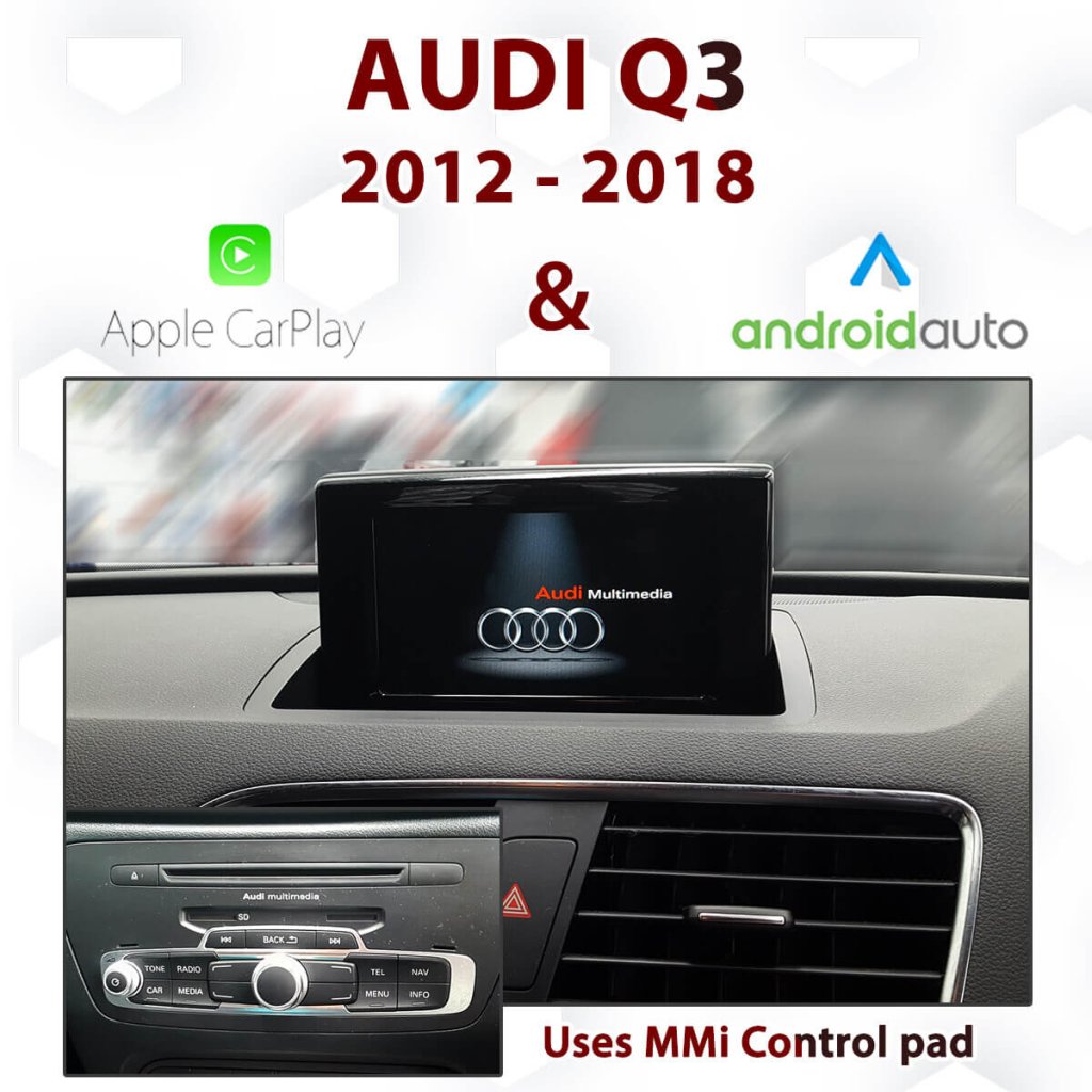 Audi Q3 RMC / HNav Media Audio [DIAL] - Apple CarPlay & Android Auto ...