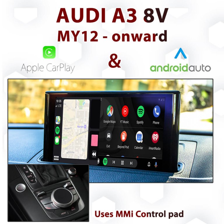 [DIAL] Audi A3 8V - Apple CarPlay & Android Auto Integration - PPA Car ...