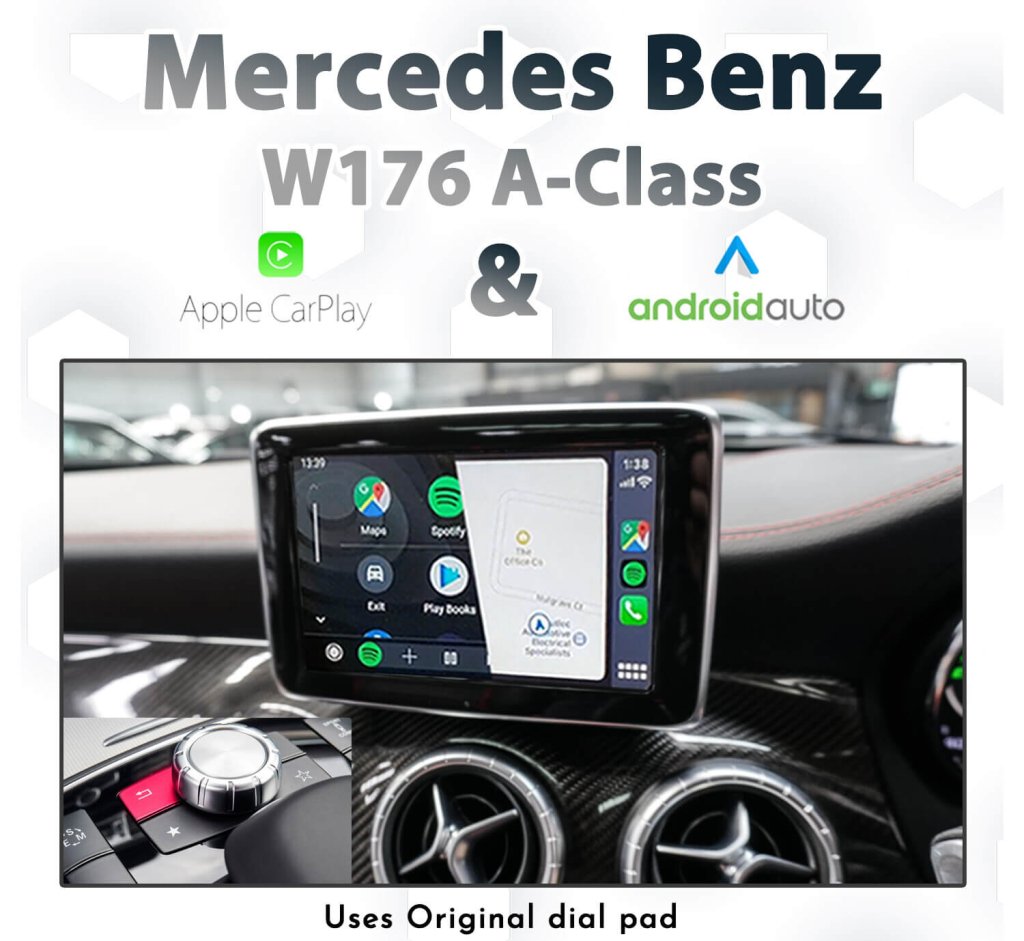 Mercedes-Benz W176 A-Class (2013-2015) – NTG4.5 COMAND & Audio20 Dial ...