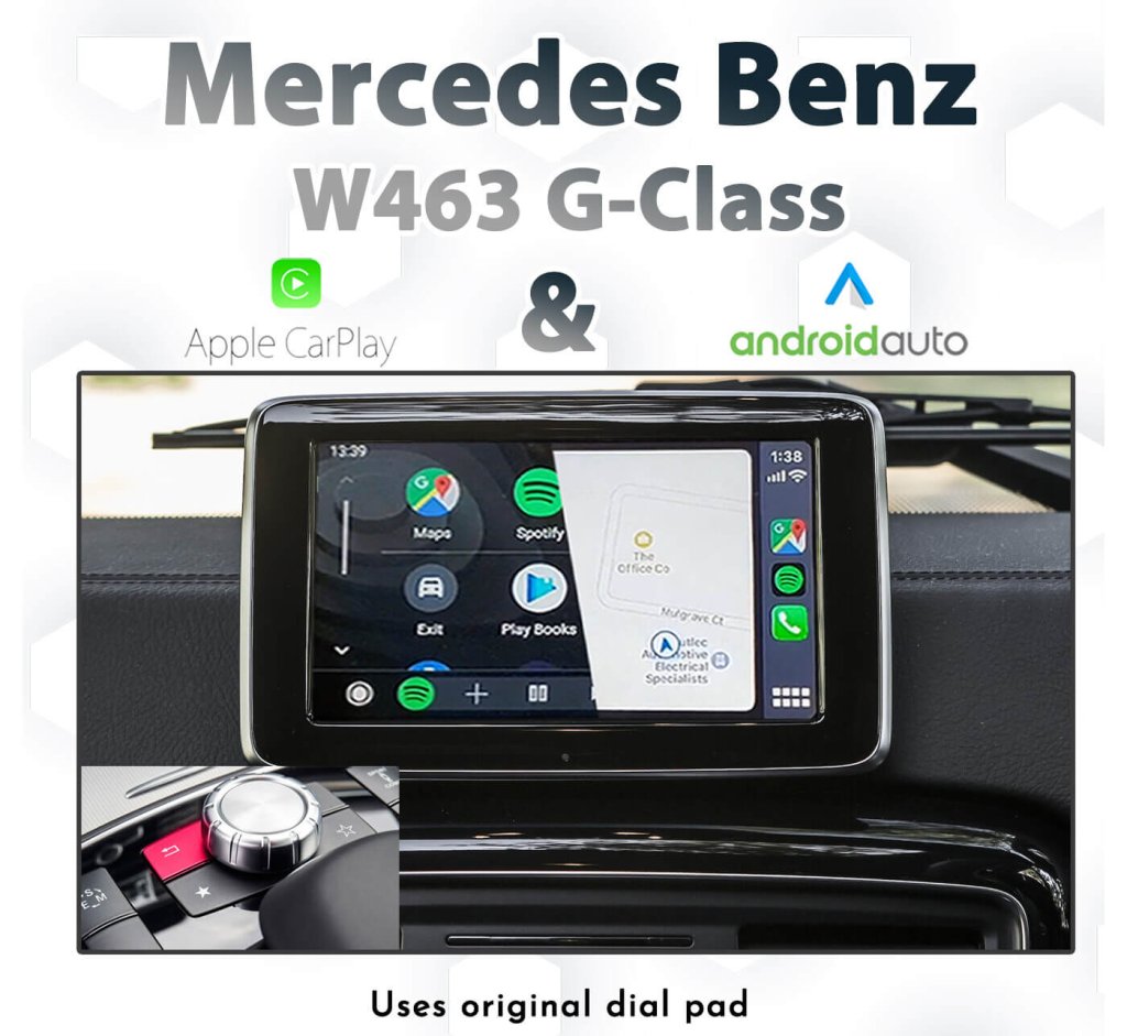 Mercedes-Benz W463 G-Class (2012-2016) – NTG4.5 Dial Control Apple ...