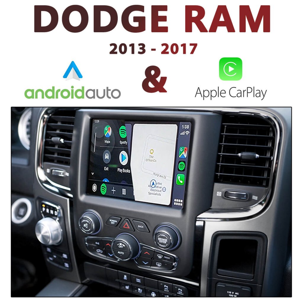 DODGE RAM 2013-MY18 - UConnect 8.4" Apple CarPlay & Android Auto ...