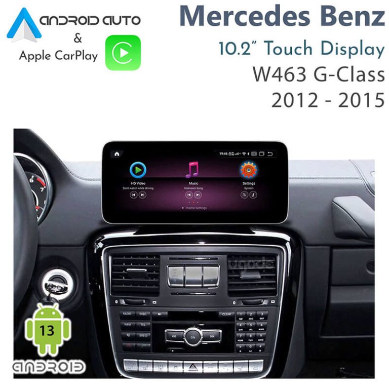 [2012-2015] Mercedes-Benz W463 G-Class (MY13-MY15.5) – 10.2" Touch ...