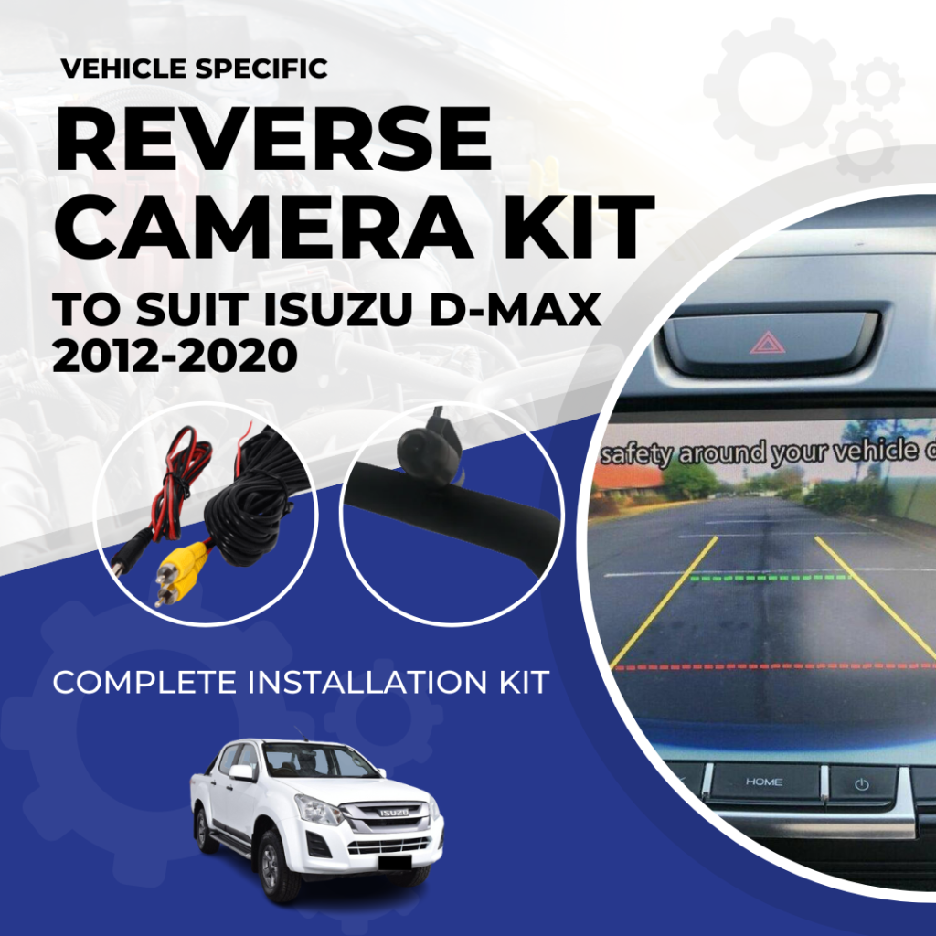 Reverse Camera Kit To Suit Isuzu D-max 2012-2020 - PPA Car Audio